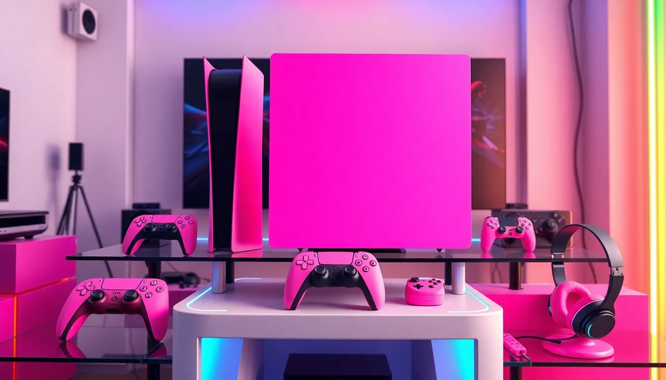 Pink PlayStation 5: The Stylish Console Redefining Gaming Fashion ...